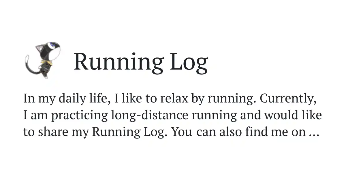 Running Log